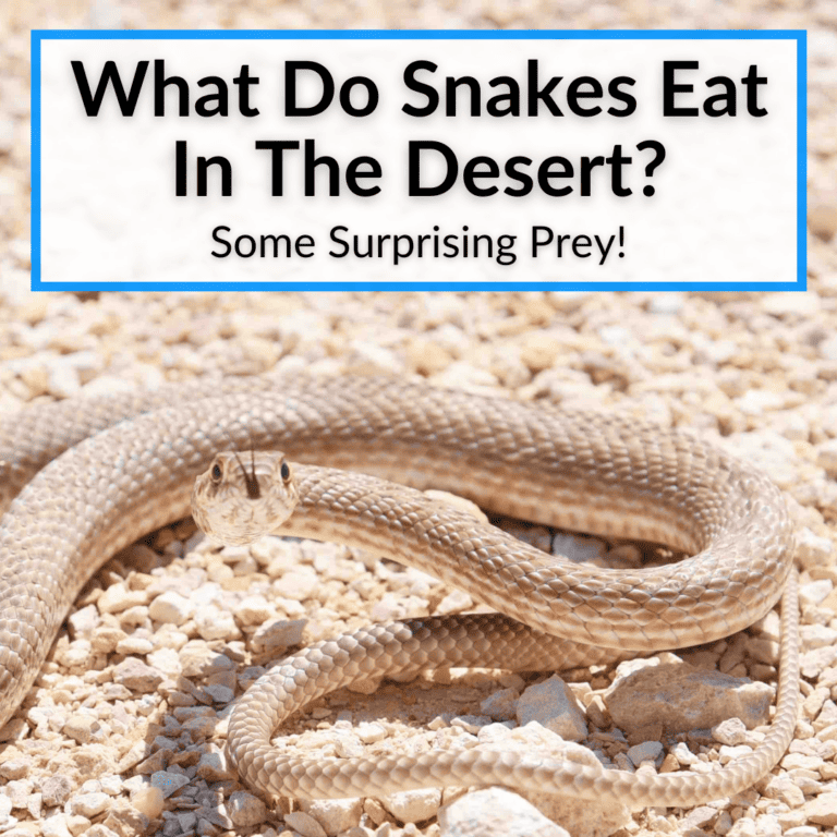 What Do Snakes Eat In The Desert? (Some Surprising Prey!)