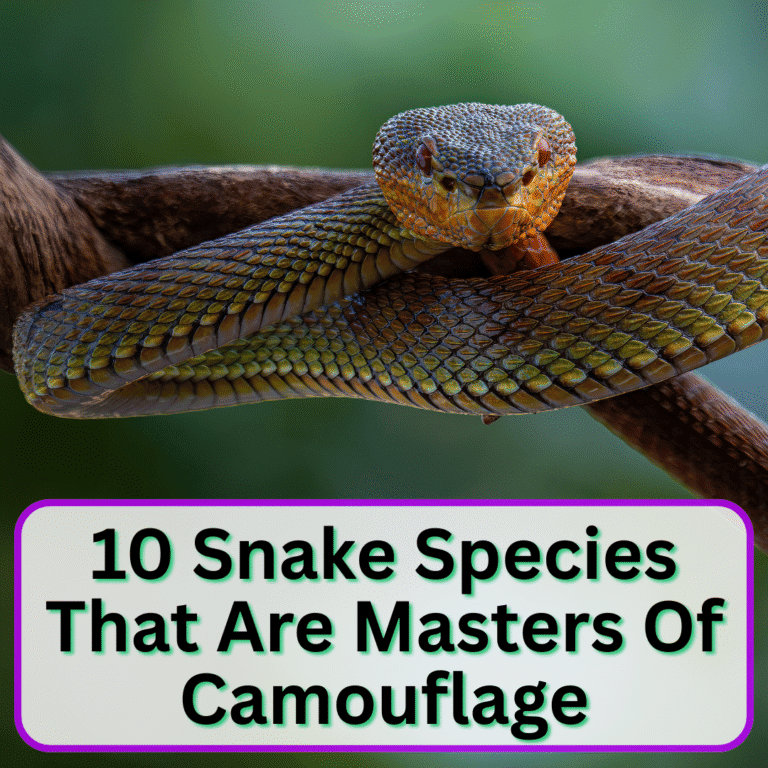 10 Snake Species That Are Masters Of Camouflage